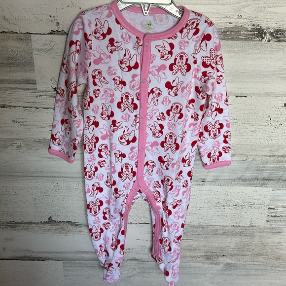 Disney | One Pieces | Disney Baby Minnie Mouse Sleeper Size 6 Months ...